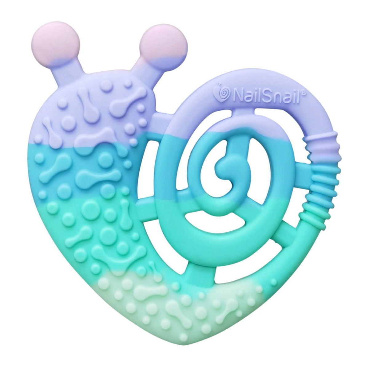 Nail Snail® | Food Grade Silicone | Pastel Baby Teether | Shop Now
